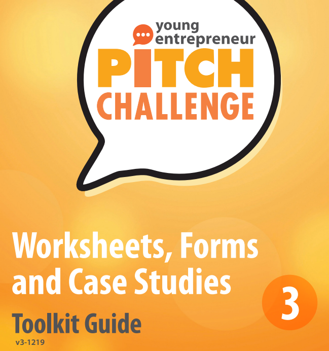 Young Entrepreneur Pitch Challenge: Worksheets, Forms and Case Studies ...