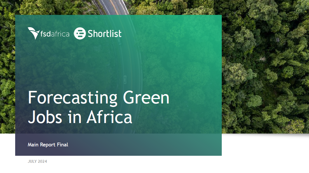Forecasting Green Jobs in Africa - Launch League